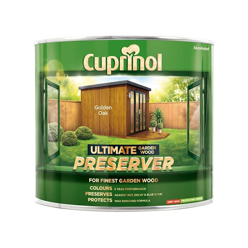 Cuprinol Ultimate Garden Wood Preserver Golden Oak 1 litre — Town Tools