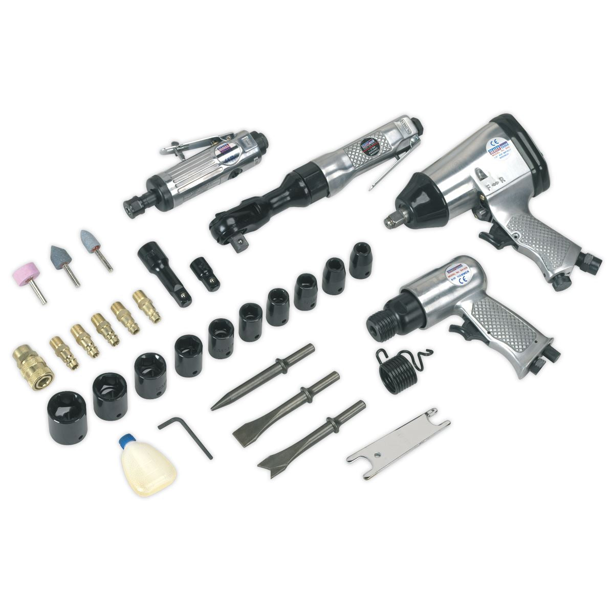 AIR TOOL KIT 4PC WITH ACCESSORIES — Town Tools