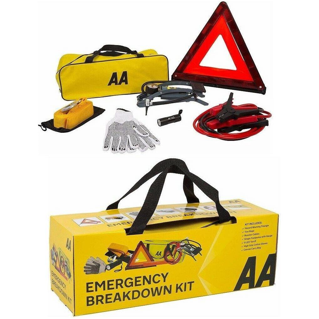 AA Car Emergency Breakdown and Safety Kit — Town Tools
